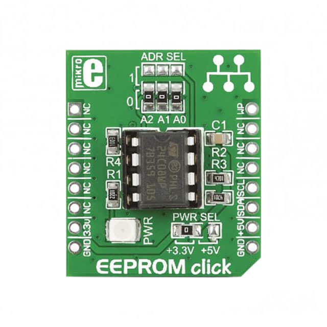 BOARD EEPROM CLICK MIKROE-1200 MikroElektronika製｜電子部品・半導体通販のマルツ