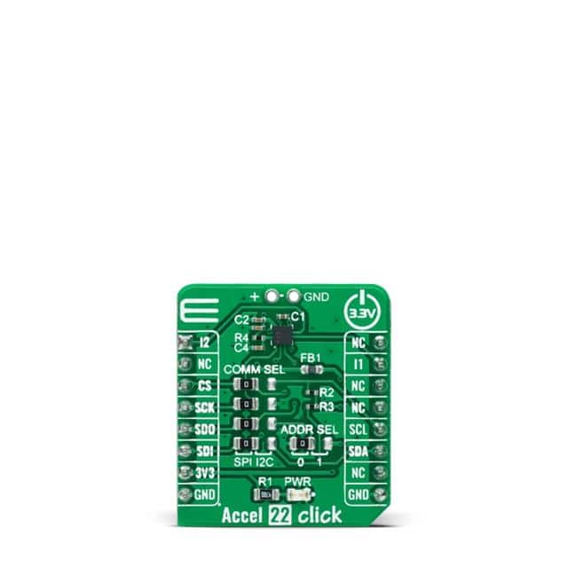 ACCEL 22 CLICK MIKROE-4896 MikroElektronika製｜電子部品・半導体通販のマルツ