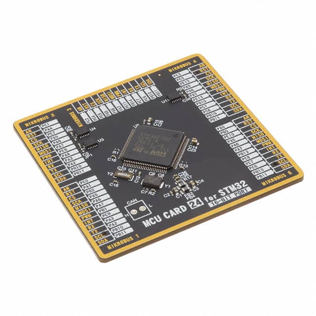 Mcu Card 24 For Stm32 Stm32f722v Mikroe 3734 Mikroelektronika製|電子部品・半導体