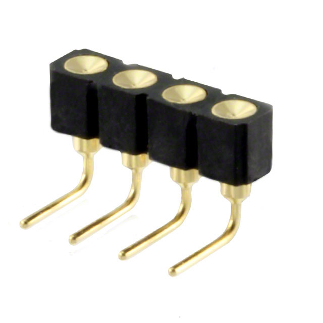 CONN SPRING TARGET 4POS R/A PCB 399-10-104-10-007000 Mill-Max ...