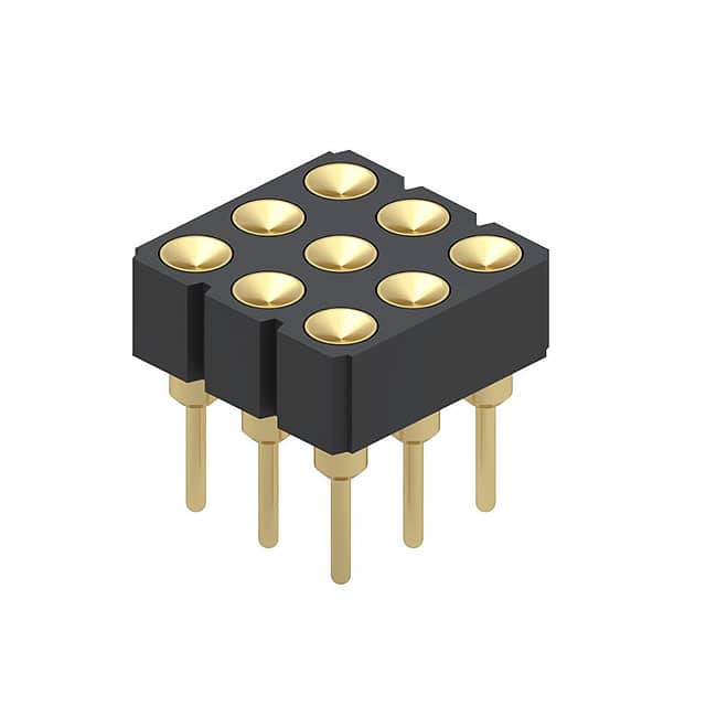 CONN SPRING TARGET 9POS PCB 805-10-009-00-006000 Mill-Max Manufacturing ...