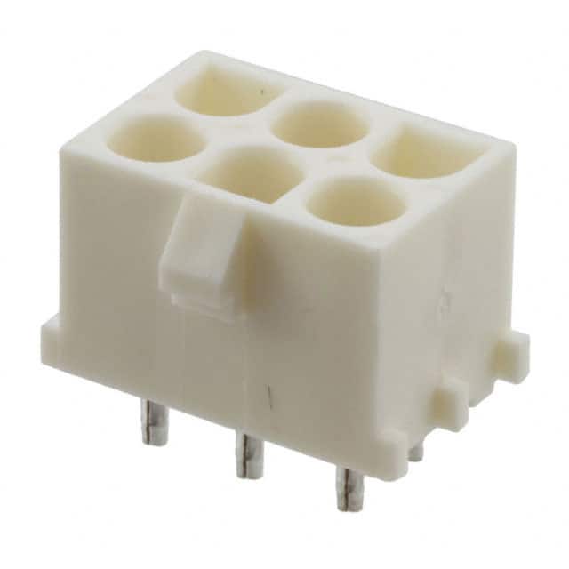 CONN HEADER VERT 6POS 6.35MM 0010845060 モレックス製｜電子部品・半導体通販のマルツ