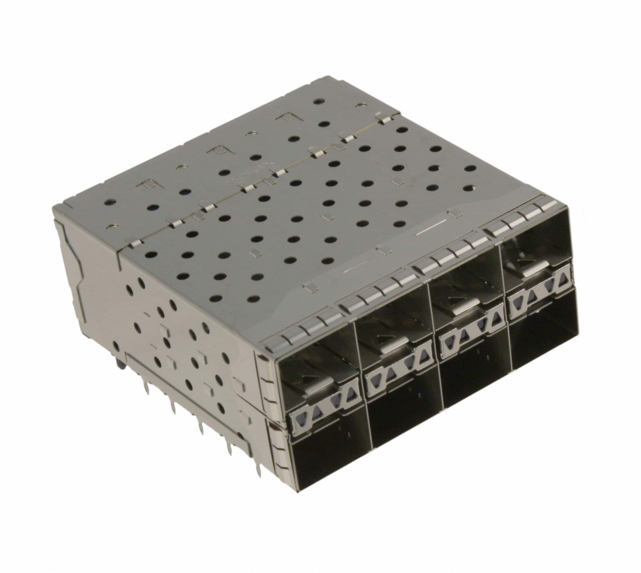 CONN SFP+ RCP W/CAGE 2X4 160P RA 0760465003 モレックス製｜電子部品・半導体通販のマルツ