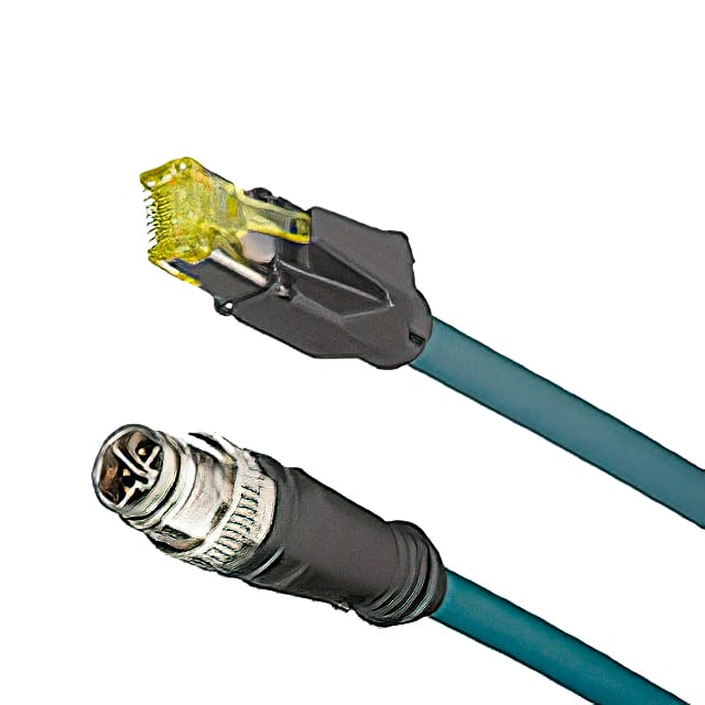 CORDSET M12 TO RJ45 CAT6A BLUE P 1203410501 モレックス製｜電子部品・半導体通販のマルツ