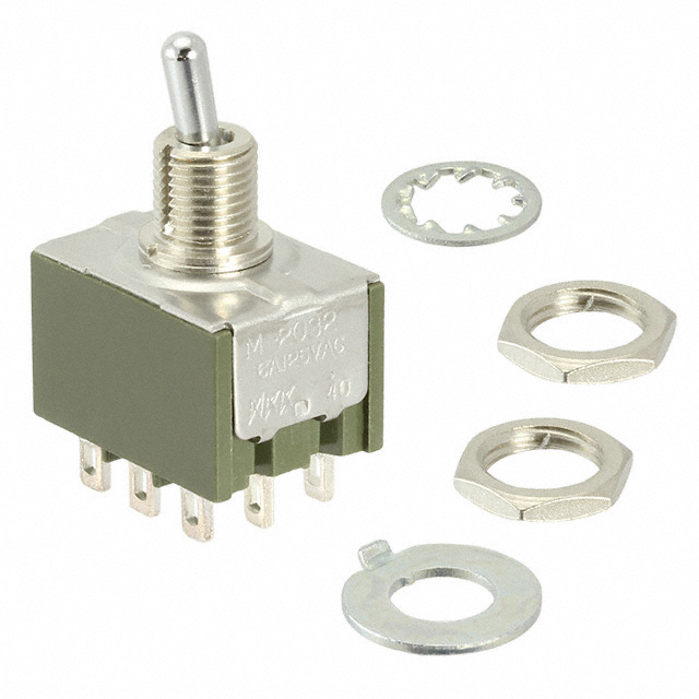 SWITCH TOGGLE 3PDT 6A 125V M2032S2A1W01 NKKスイッチズ製｜電子部品・半導体通販のマルツ