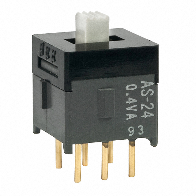 SWITCH SLIDE SP3T 0.4VA 28V AS24AP NKKスイッチズ製｜電子部品・半導体通販のマルツ