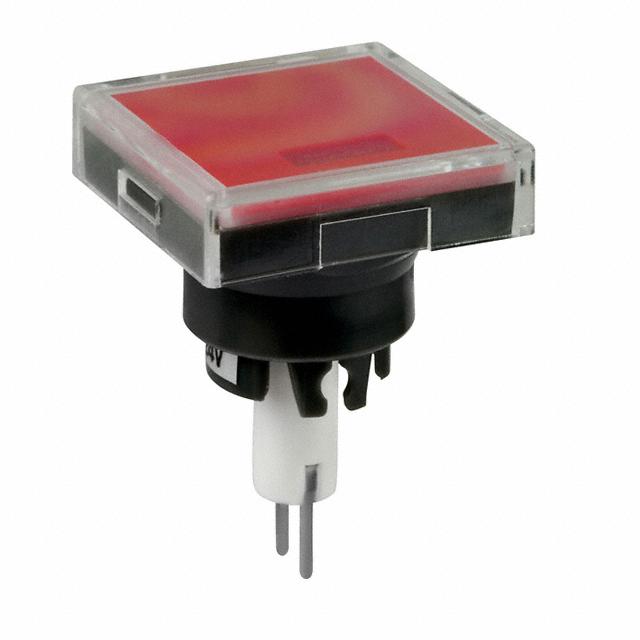 CAP PUSHBUTTON SQUARE CLEAR/RED AT3010C24JC｜電子部品・半導体通販のマルツ