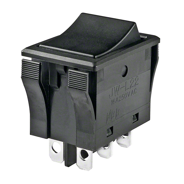 SWITCH ROCKER DPDT 16A 125V JWL22RAA/UCV NKKスイッチズ製｜電子部品・半導体通販のマルツ