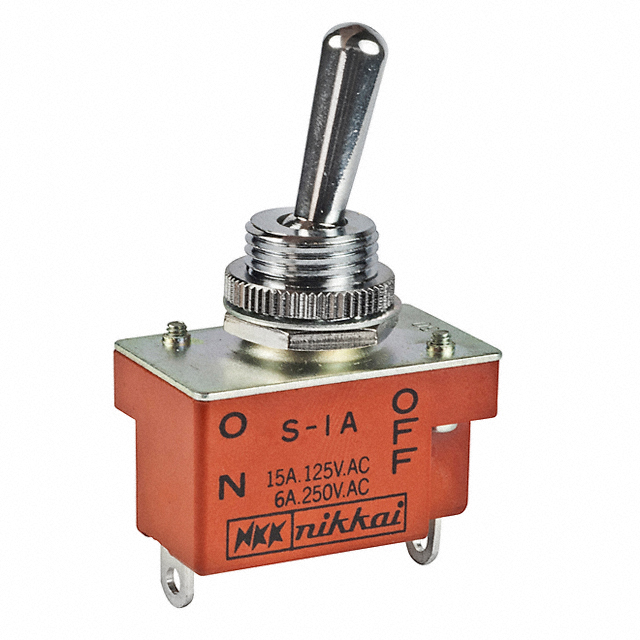 SWITCH TOGGLE SPST 15A 125V S1A/UC NKKスイッチズ製｜電子部品・半導体通販のマルツ