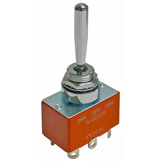 SWITCH TOGGLE DPDT 15A 125V S28AW30 NKKスイッチズ製｜電子部品・半導体通販のマルツ