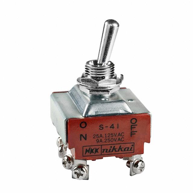 SWITCH TOGGLE 4PST 20A 125V S41T NKKスイッチズ製｜電子部品・半導体通販のマルツ