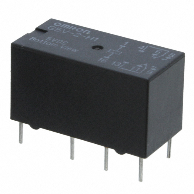 RELAY GEN PURPOSE DPDT 1A 5VDC G5V-2-H1 DC5 OMRON製｜電子部品・半導体通販のマルツ