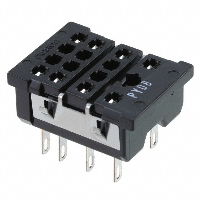 RELAY SOCKET 8 POS PANEL MOUNT PY08-Y1 OMRON製｜電子部品・半導体通販のマルツ