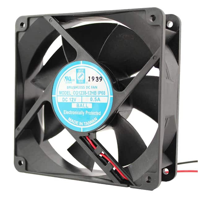 FAN AXIAL 120X38MM 48VDC WIRE OD1238-48HHB Orion Fans製｜電子部品・半導体通販のマルツ