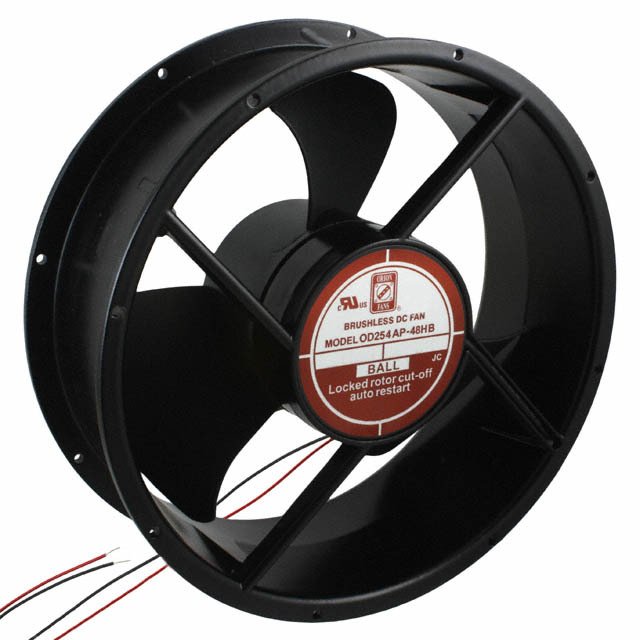 FAN AXIAL 254X89MM 48VDC WIRE OD254AP-48HB｜電子部品・半導体通販のマルツ