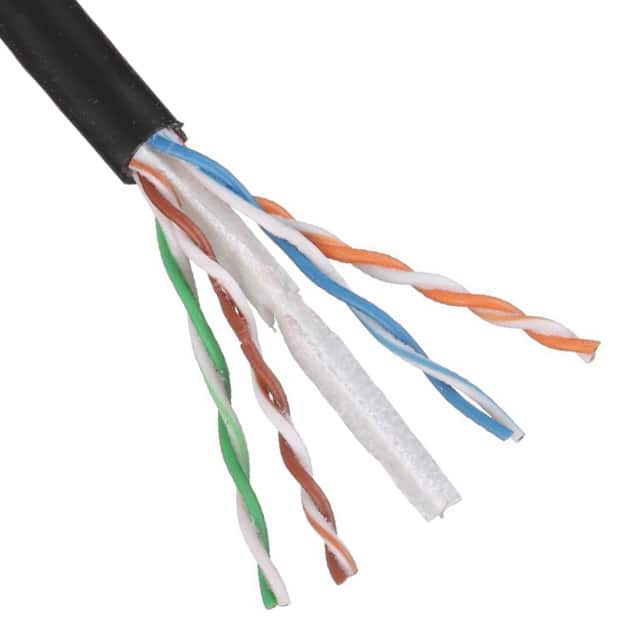 CABLE CAT6 8COND 23AWG BLK 500' PUO6C04BL-U Panduit製｜電子部品・半導体通販のマルツ