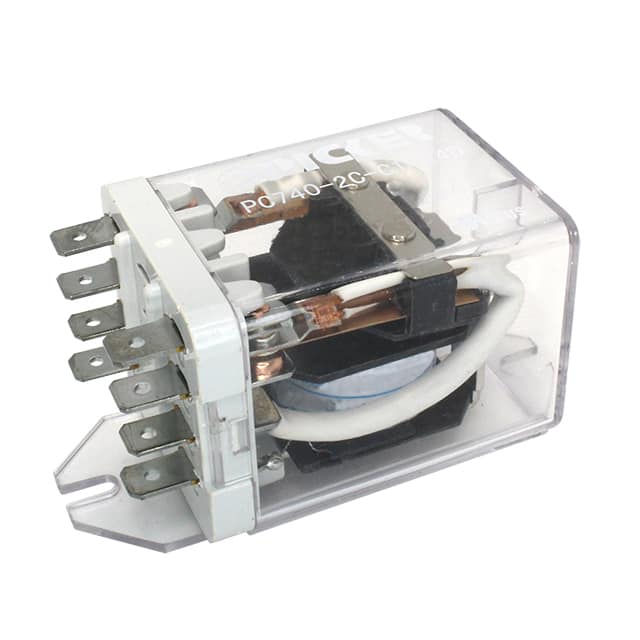 RELAY GEN PURPOSE 3PDT 40A 220V PC740-3C-C1-220A Picker Components製｜電子 ...