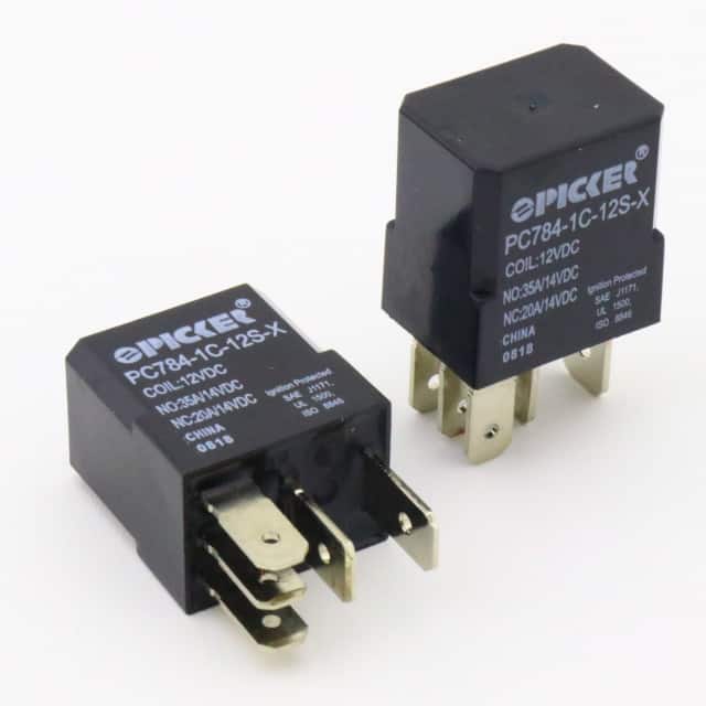RELAY AUTOMOTIVE SPDT 35A 12V PC784-1C-12S-X Picker Components製｜電子部品 ...