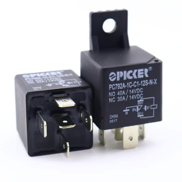 RELAY AUTOMOTIVE SPDT 40A 12V PC792A-1C-C1-12S-N-X Picker Components製｜電子部品・半導体通販のマルツ