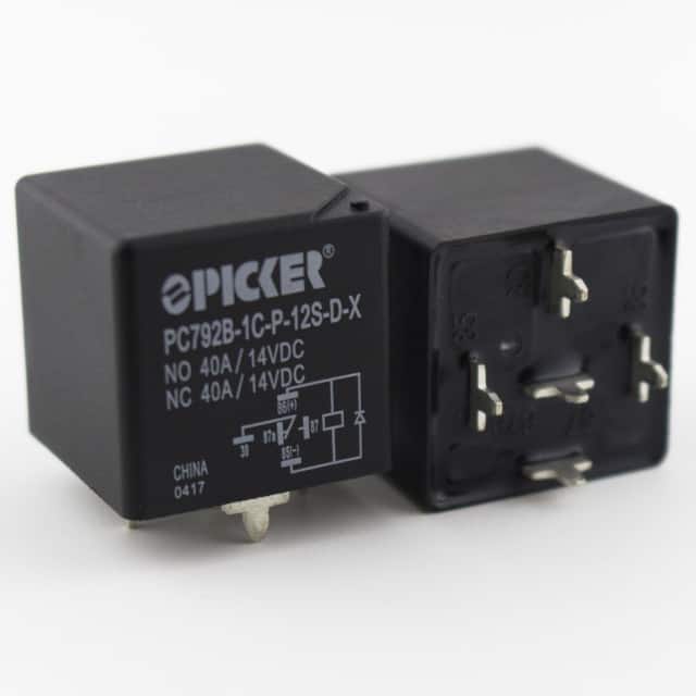 40A SPDT MINI ISO PCB RELAY 12V PC792B-1C-P-12S-D-X Picker Components製｜電子部品・半導体通販のマルツ