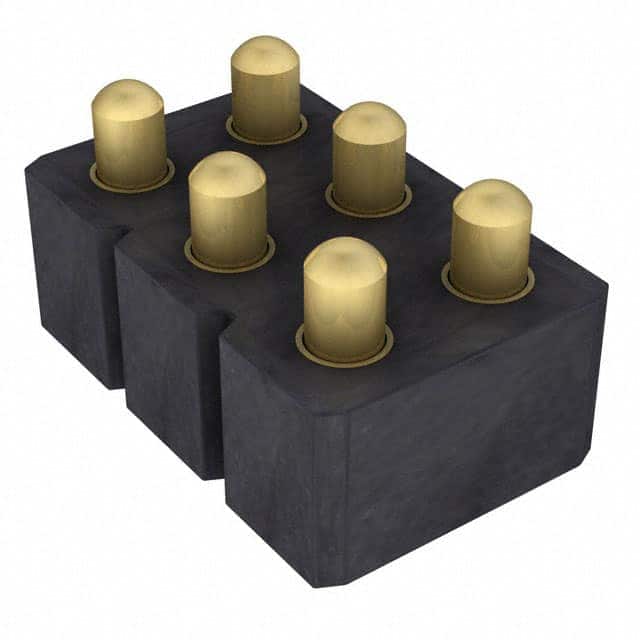 CONN SPRING PISTON 6POS SMD, HIG 813-SS-006-30-679101-CLIP PRECI-DIP製 ...