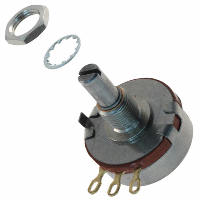 POT 50K OHM 2W CARBON R-LOG KB5031S28 Precision Electronics Corporation ...