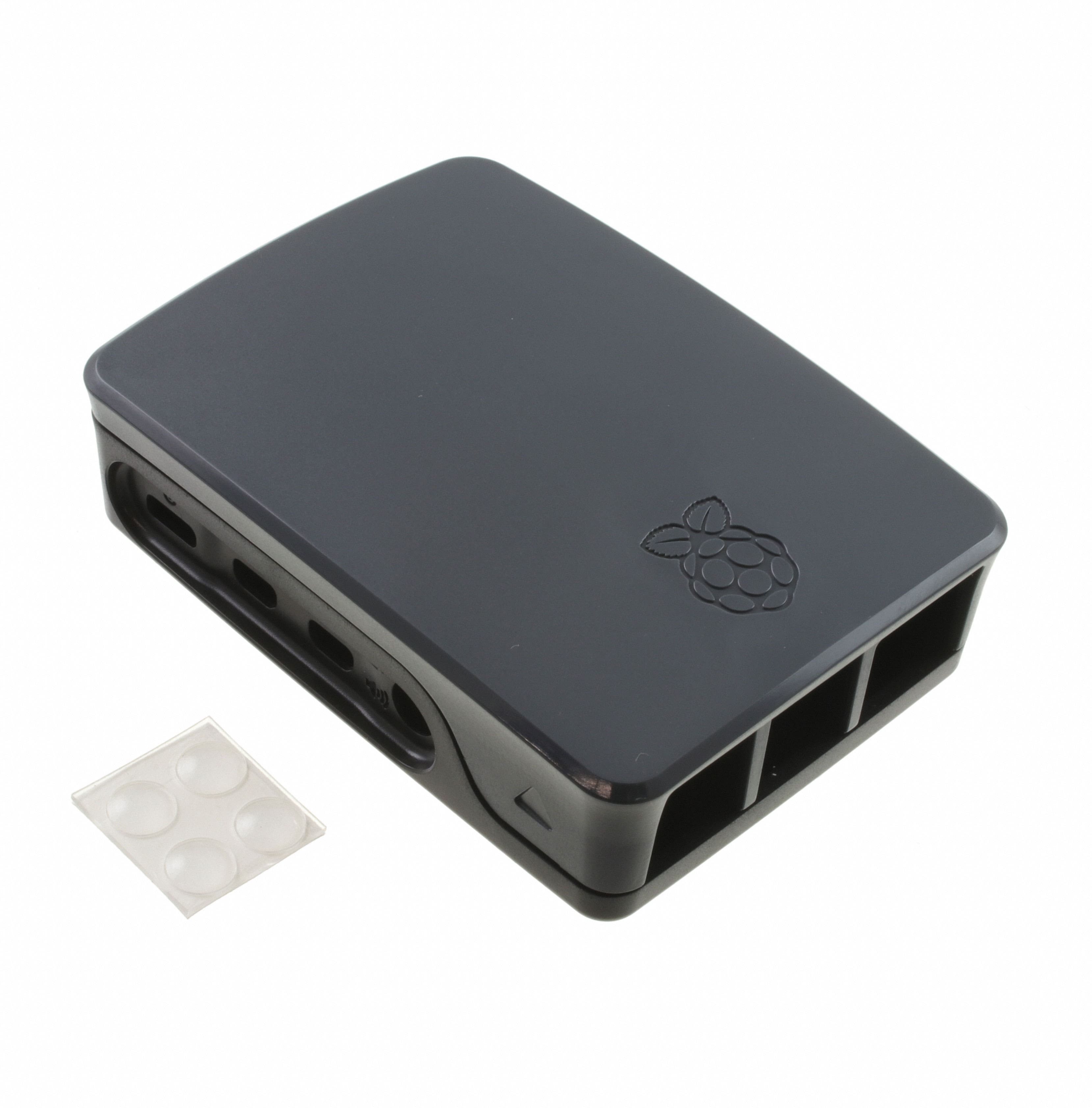 OFFICIAL PI 4 CASE IN BLACK/GREY RASPBERRY PI 4 CASE BLACK/GREY ...