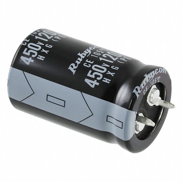 CAP ALUM 120UF 20% 450V SNAP 450HXG120MEFCSN22X35 Ruby-con製｜電子部品・半導体通販のマルツ