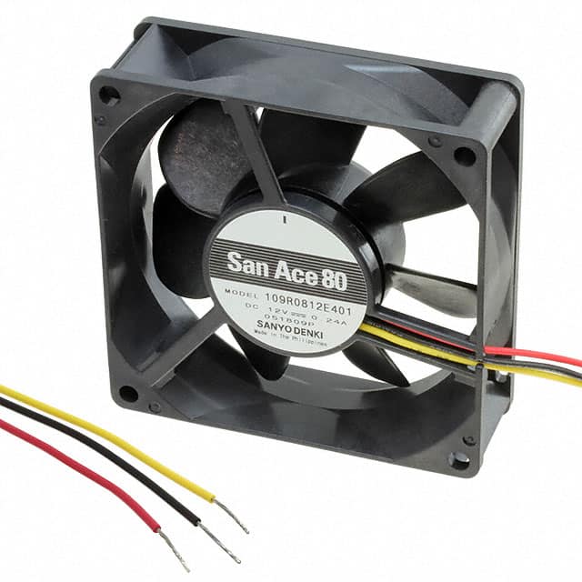 DC AXIAL FAN 80X80X25MM TACH 109R0812E401 山洋電気製｜電子部品・半導体通販のマルツ