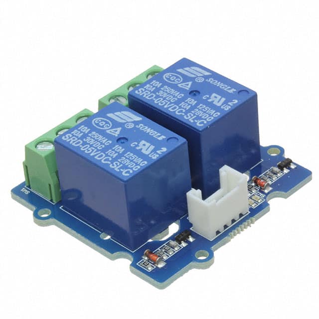 GROVE 2CHANNEL SPDT RELAY 103020132 SeeedStudio製｜電子部品・半導体通販のマルツ