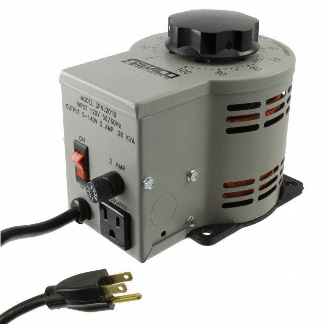 VARIABLE TRANSFORMER 140V 2A 3PNJ201B Staco Energy Products Company製｜電子 ...