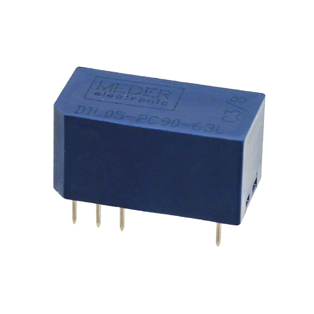 RELAY REED DPDT 250MA 5V DIL05-2C90-63L Standex-Meder Electronics製｜電子部品 ...