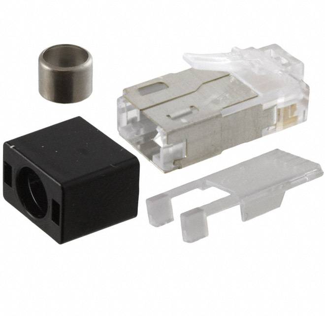 CONN MOD PLUG 8P8C SHIELDED 940-SP-360808-RMK4-A108 Stewart Connector製 ...