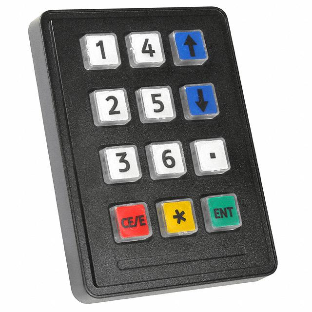 SWITCH KEYPAD 12 KEY 0.05A 24V 7207-1210203 Storm Interface製｜電子部品・半導体通販のマルツ