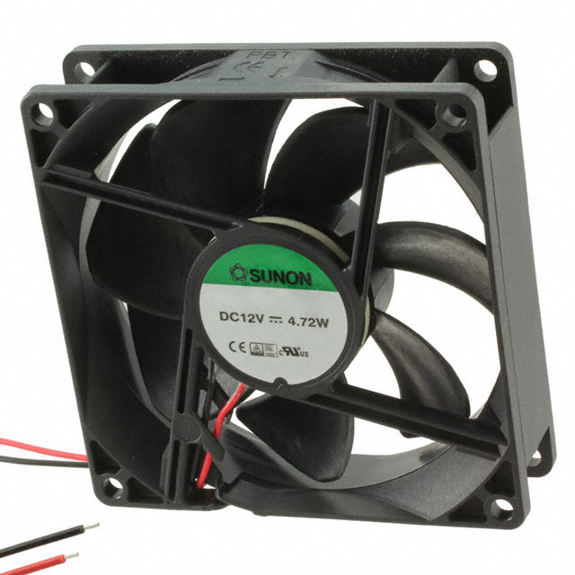 FAN 80X25MM 12VDC IP56 60CFM GF80251B1-000U-AC9｜電子部品・半導体通販のマルツ