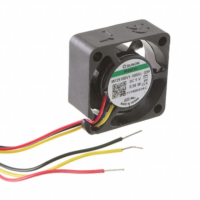 FAN AXIAL 25X10MM VAPO 5VDC WIRE MF25100V1-1000U-G99 Sunon Fans製｜電子部品 ...