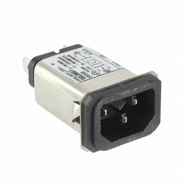 PWR ENT RCPT IEC320-C14 PANEL QC 1-6609985-1 Corcom Filters / TE ...