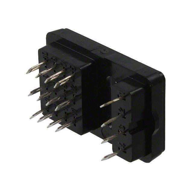 RELAY SOCKET 16 POS PANEL MOUNT 1393824-5 TE Connectivity(Tyco ...