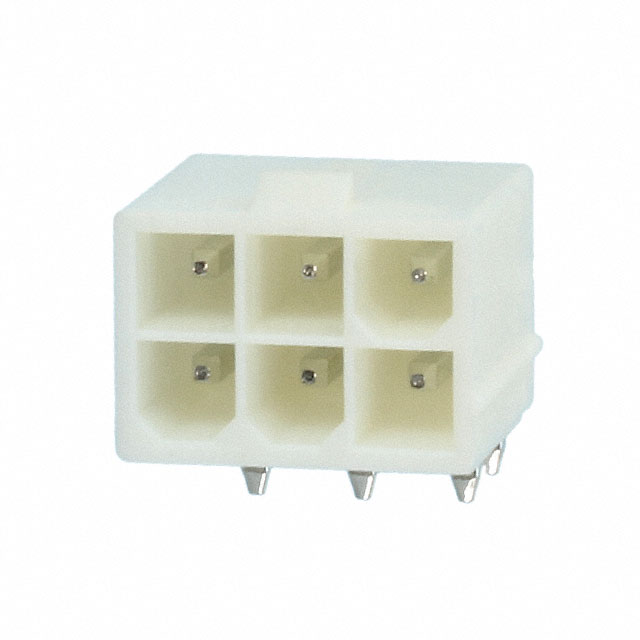 CONN HEADER R/A 6POS 4.2MM 1586044-6 タイコエレクトロニクス製｜電子部品・半導体通販のマルツ