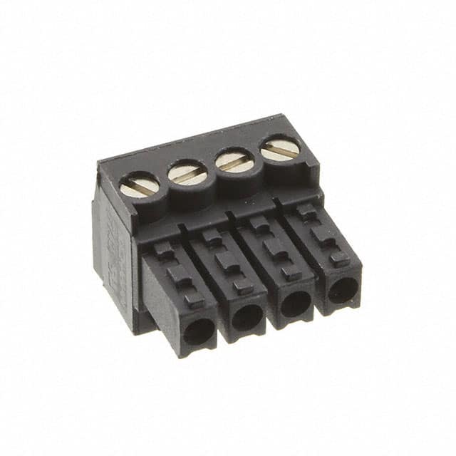 TERM BLOCK PLUG 4POS STR 3.5MM 1776242-4 AMP Connectors / TE ...