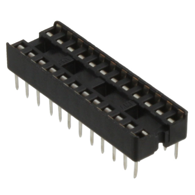 CONN IC DIP SOCKET 24POS GOLD 1-1825094-7 AMP Connectors / TE ...