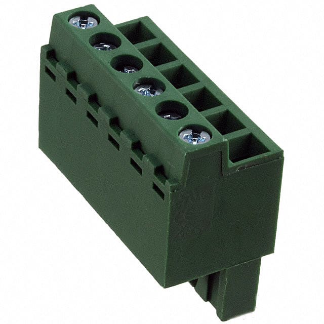 TERM BLOCK PLUG 6POS STR 5.08MM 1986484-6 AMP Connectors / TE ...