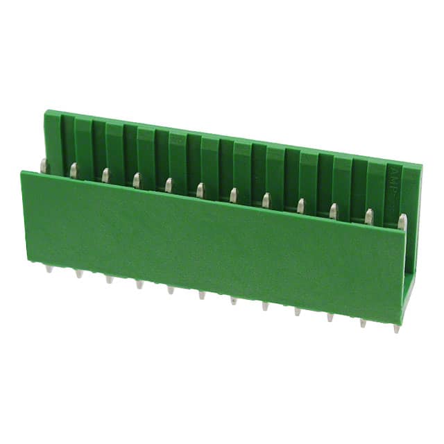 CONN HEADER VERT 12POS 3.96MM 280614-1 AMP Connectors / TE Connectivity ...