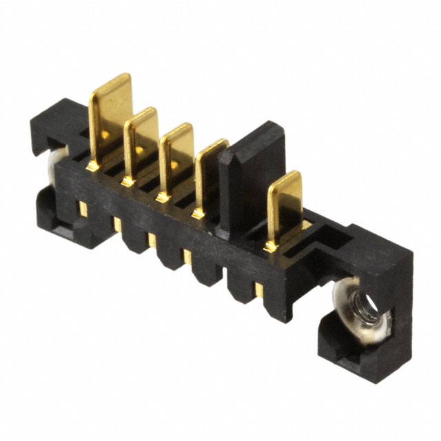 CONN PLUG 5POS 2.50MM R/A SLDR 6376042-2 AMP Connectors / TE ...