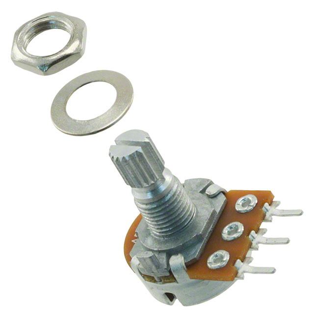POT 500K OHM 1/10W PLASTIC LOG P160KN-0QC15A500K｜電子部品・半導体通販のマルツ