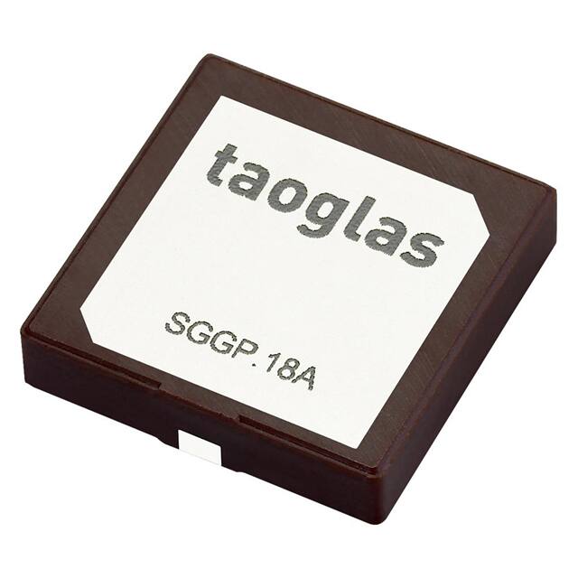 RF ANT 1.6GHZ CER PATCH SLDR SMD SGGP.18.4.A.02 Taoglas Limited製｜電子部品 ...