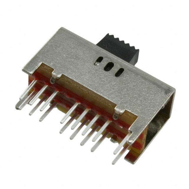 SWITCH SLIDE 4P3T 300MA 125V 1825267-1 ALCOSWITCH Switches / TE ...