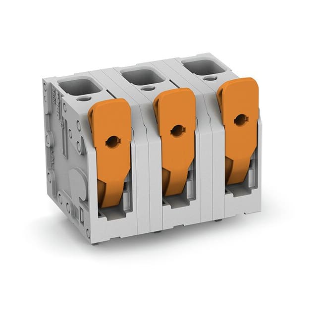 PCB TERMINAL BLOCK; LEVER; 6 MM; 2606-3352 WAGO製｜電子部品・半導体通販のマルツ