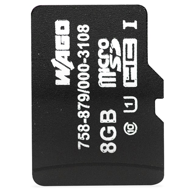 MEMORY CARD SD MICRO PSLC-NAND 8 758-879/000-3108 WAGO Corporation製｜電子 ...