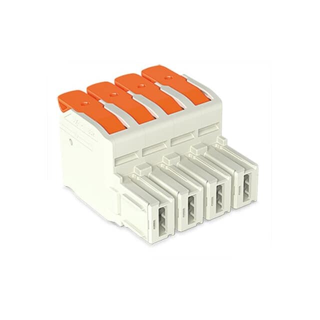 1-CONDUCTOR FEMALE PLUG; 100% PR 832-1104 WAGO製｜電子部品・半導体通販のマルツ